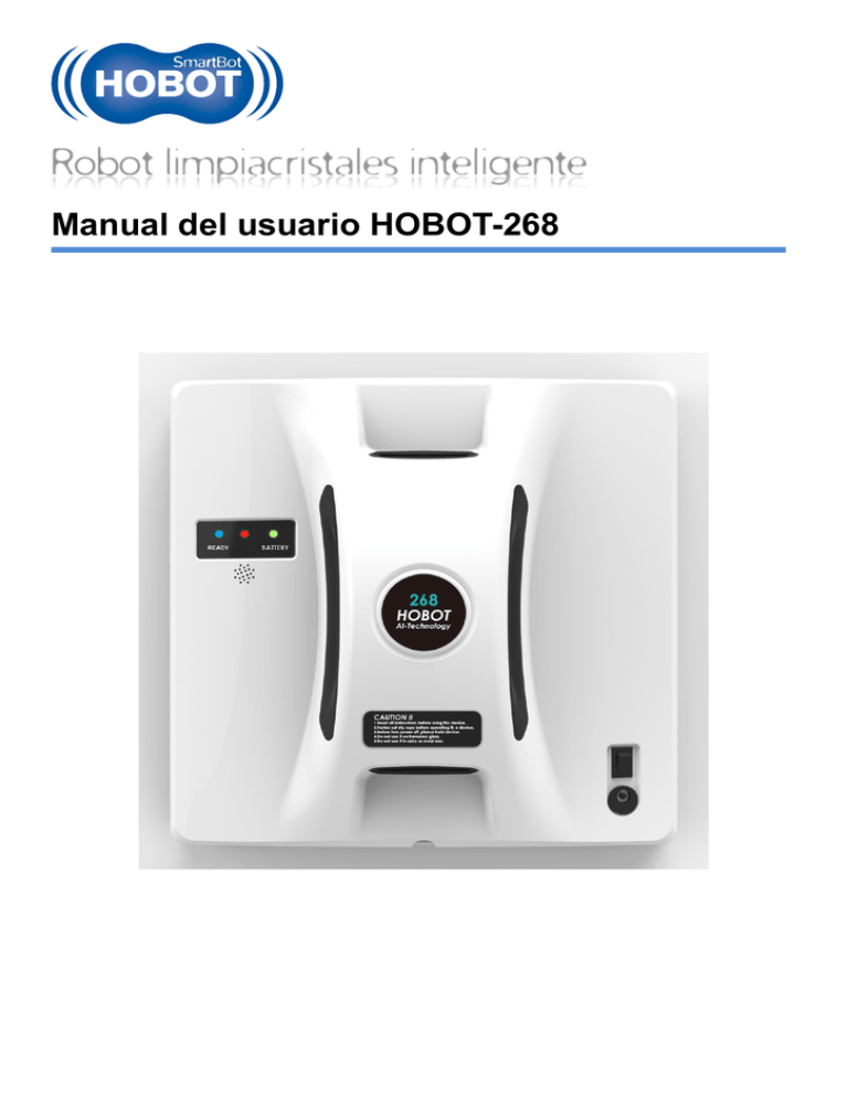 Manual de usuario - Smartbot HOBOT 268