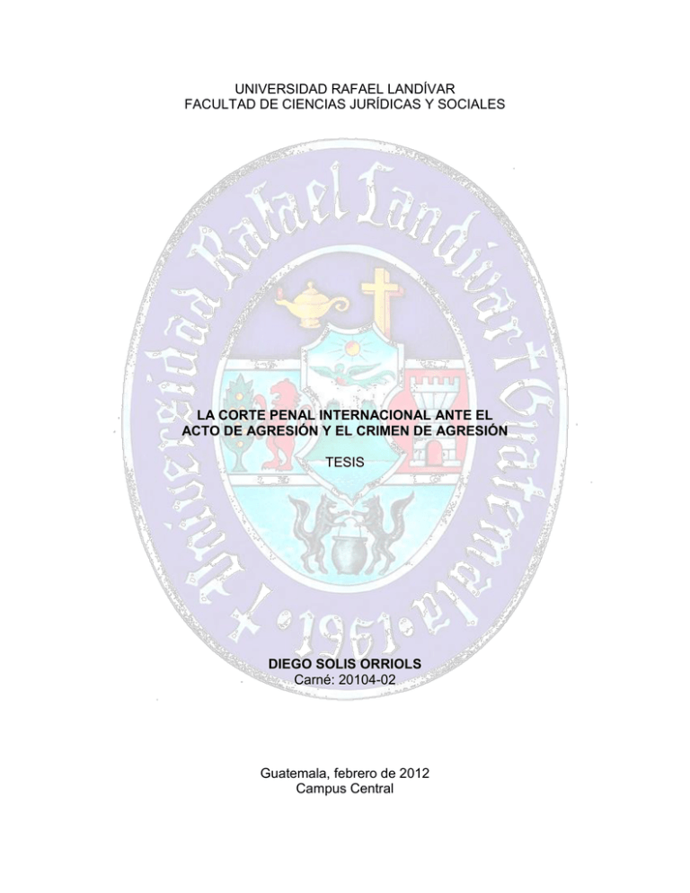 universidad rafael landívar facultad de ciencias jurídicas y sociales