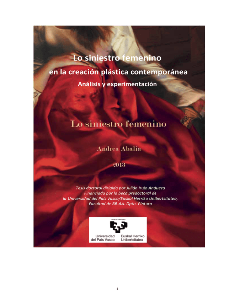 Lo siniestro femenino