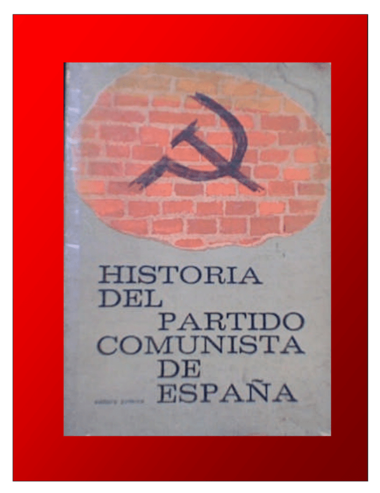 Historia del Partido Comunista de España