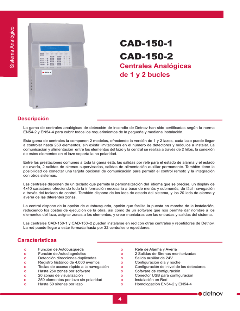 CAD 150 2 Datasheet ES