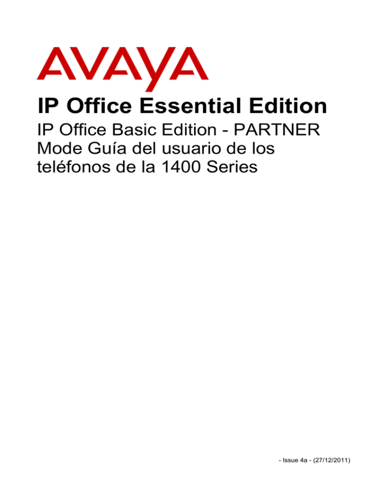 1400 Series - Avaya Support