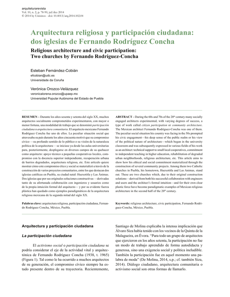 dos iglesias de Fernando Rodríguez Concha