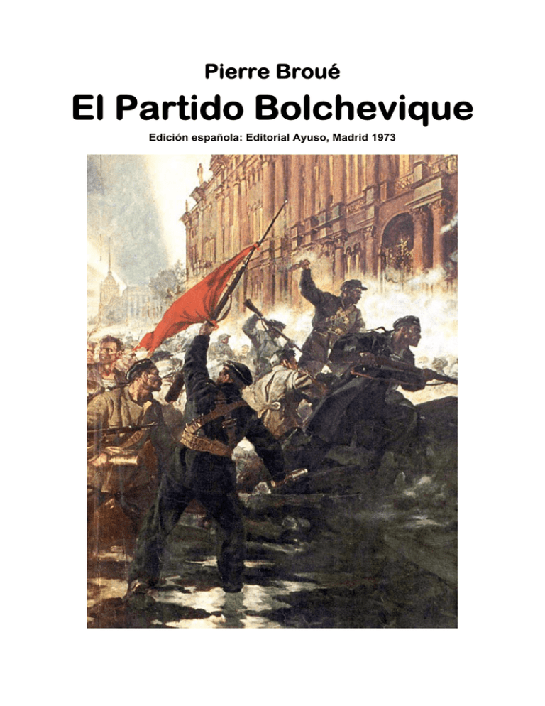 El Partido Bolchevique