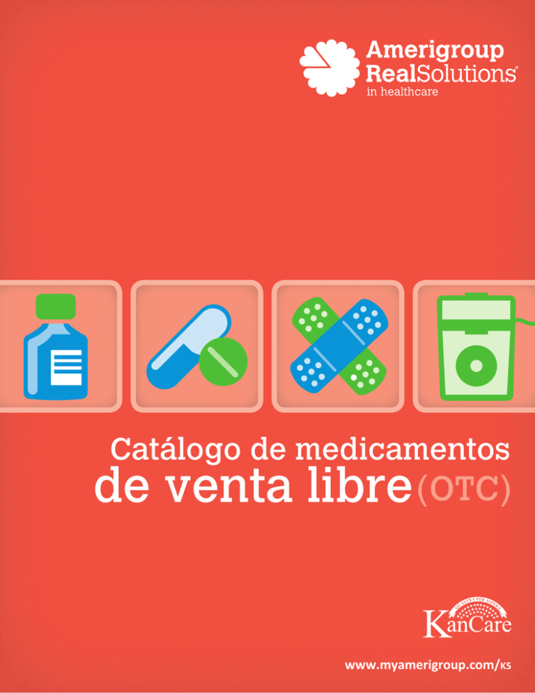 Catálogo de medicamentos de venta libre(OTC)