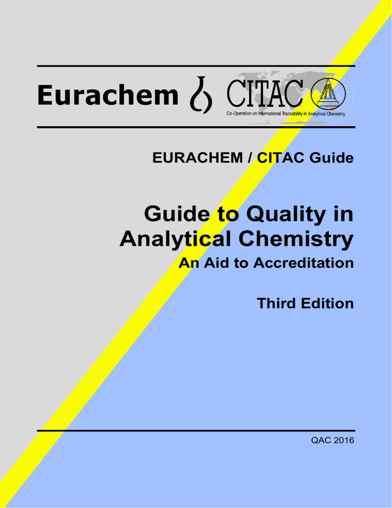 Eurachem 2016