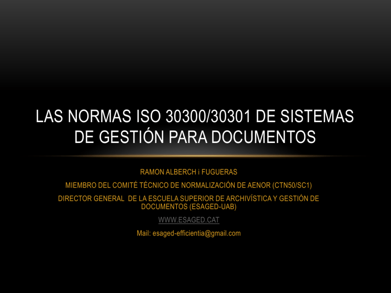 Costa Rica-ISO 30300-30301