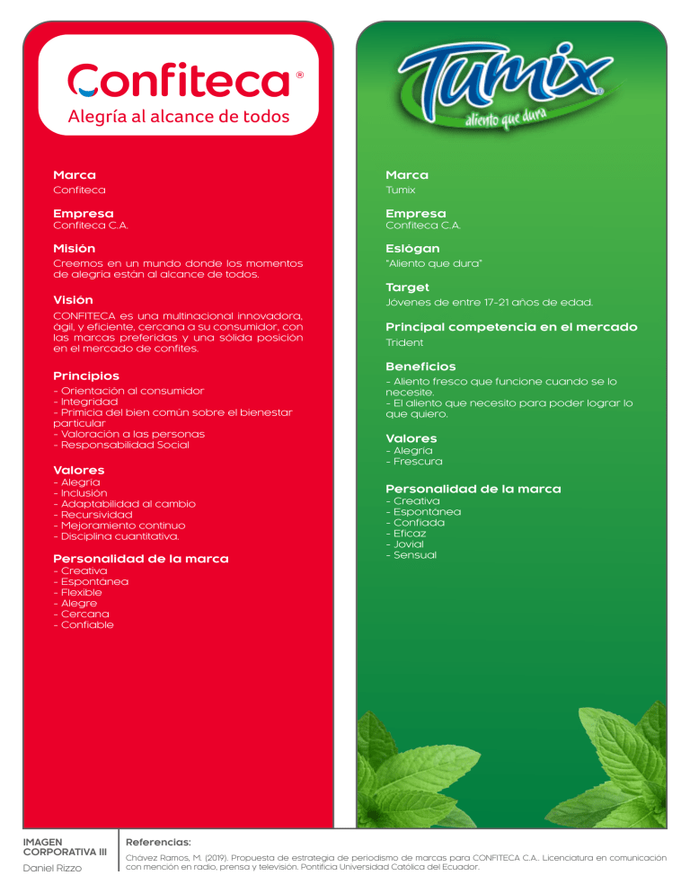 Infografía Confiteca y Tumix-Daniel Rizzo