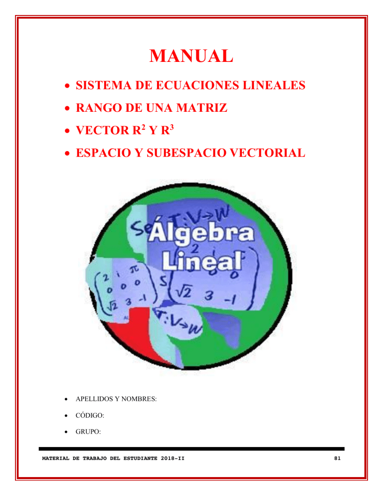ALGEBRA LINEAL-TOMO-II