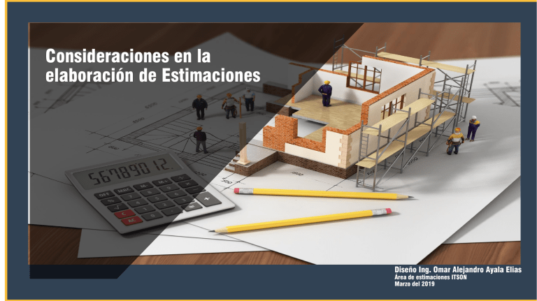 Guia Estimaciones de Obra 2019