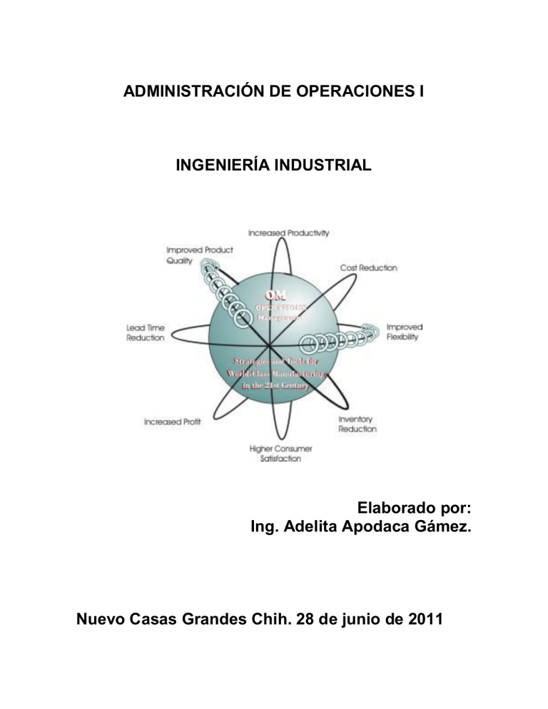 Manual de administracion de operaciones