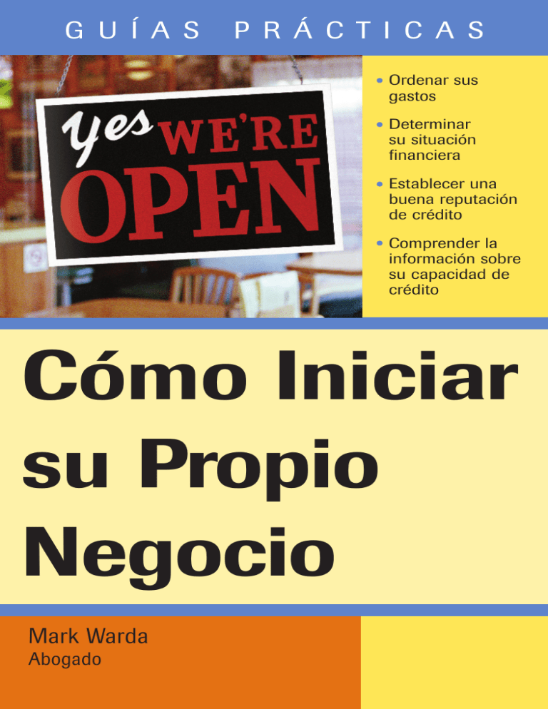 Cómo Iniciar Su Propio Negocio (Guias Practicas) (Spanish Edition) by Warda (z-lib.org)