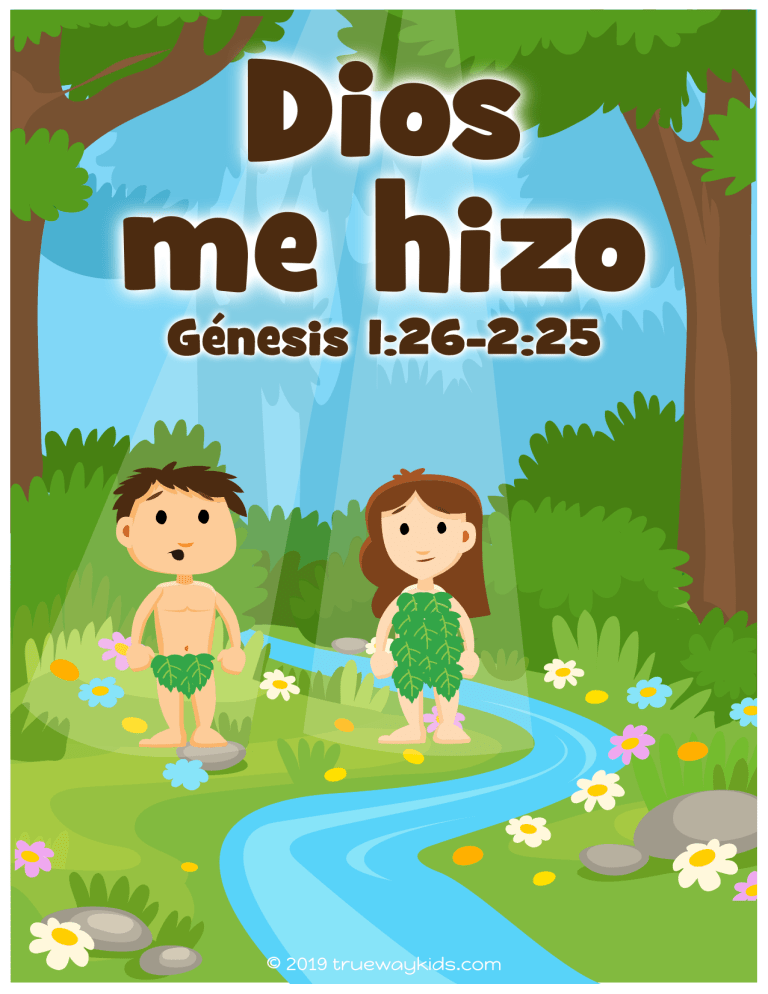 Dios me hizo: Actividades bíblicas para niños (Génesis 1:26-2:25)
