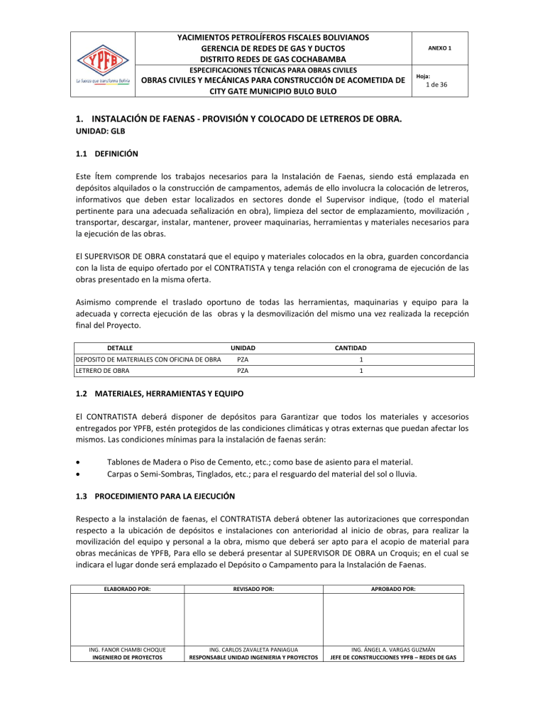 2 -ANEXO 1 - OBRAS CIVILES acometida CITY GATE BULO BULO