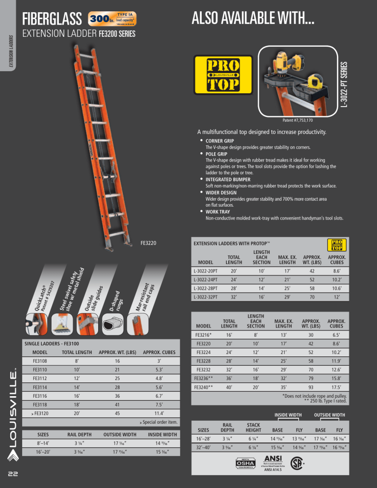 eSCALERAS SERIES FE32