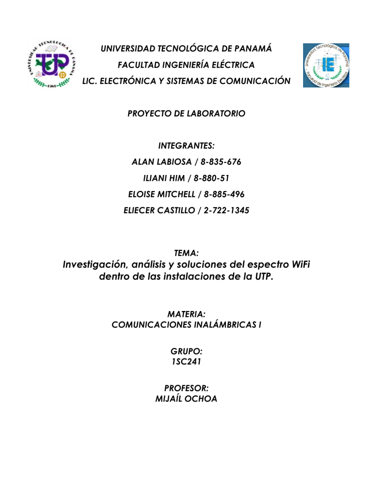 PROYECTO DE LAB INALAMBRICA