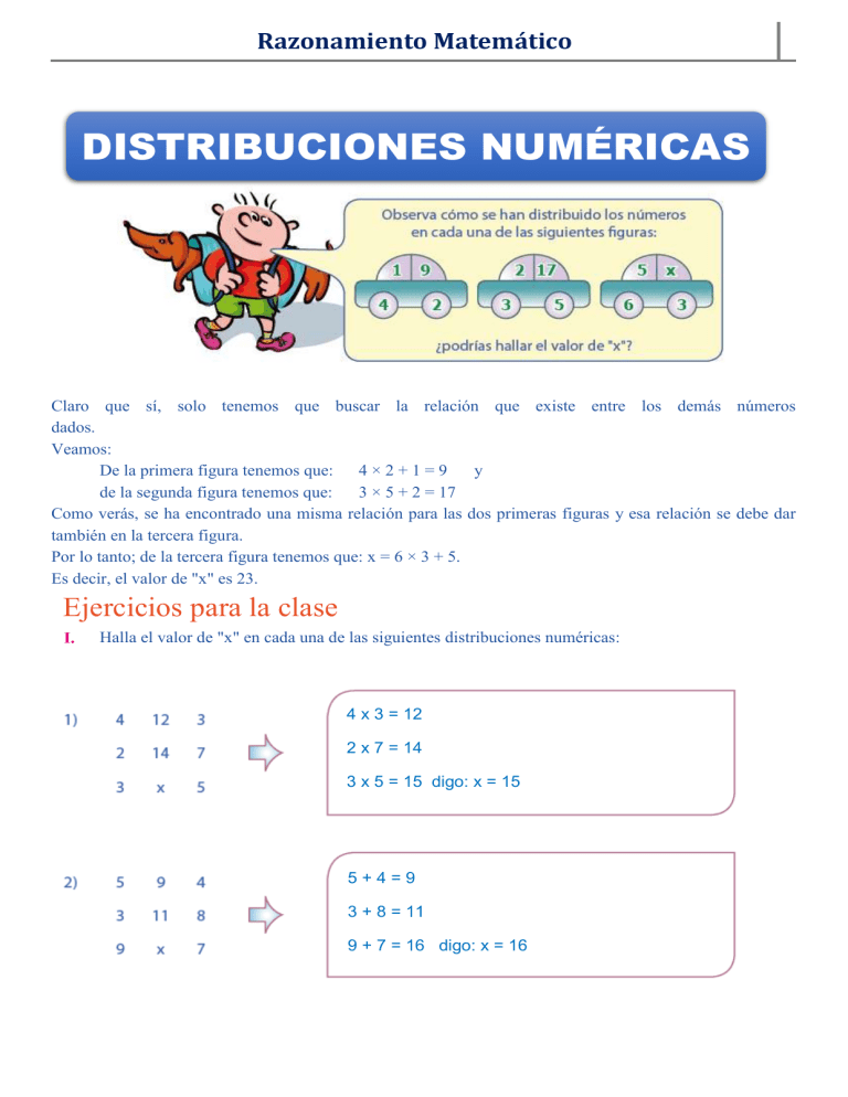 DISTRIBUCION