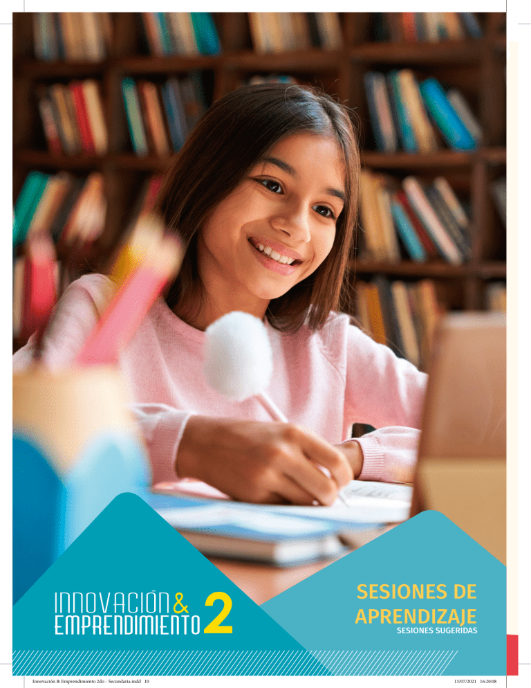 Innovación y Emprendimiento: Sesiones de Aprendizaje 2do Secundaria