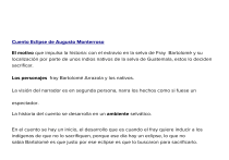 Análisis del cuento El eclipse de Augusto Monterroso