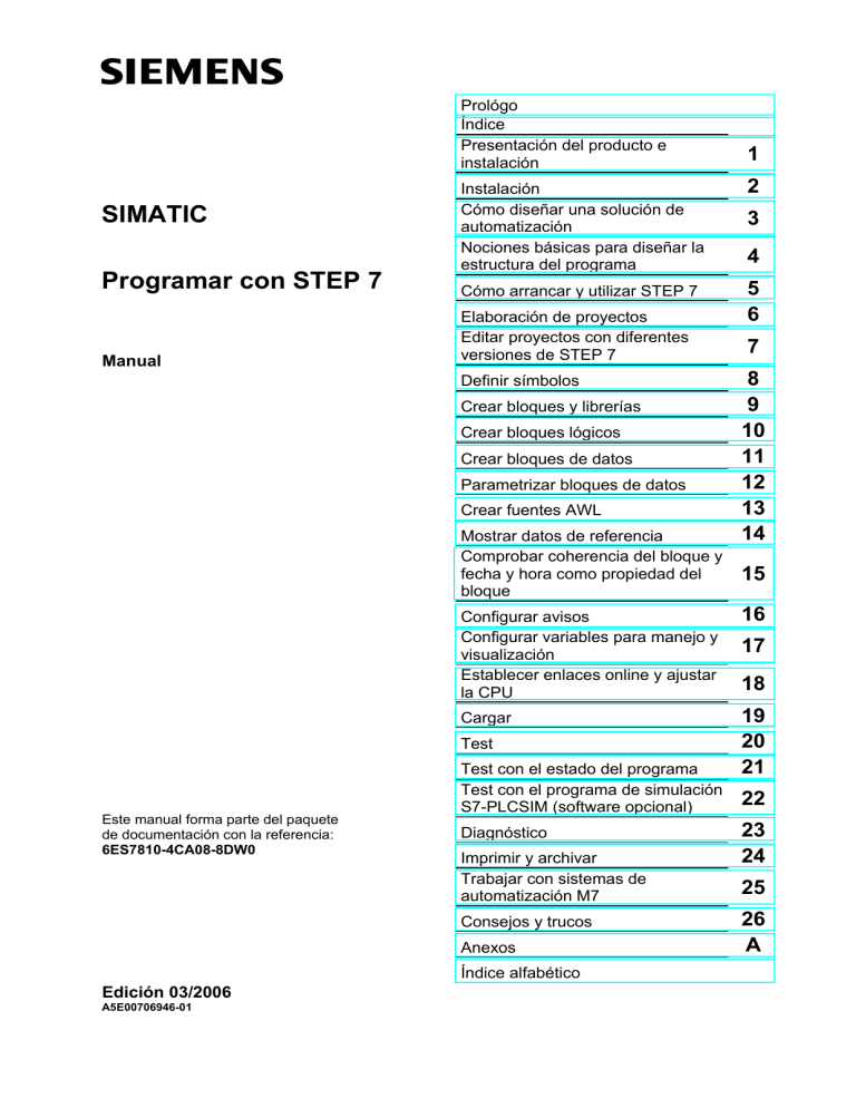 Programar con STEP7
