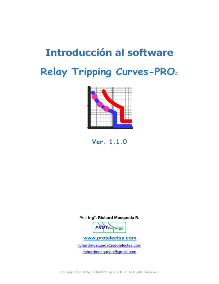 Introducción al Software Relay Tripping Curves-PRO