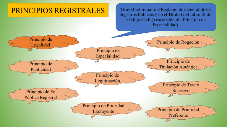 Principios Registrales: Principio de Legalidad en Perú