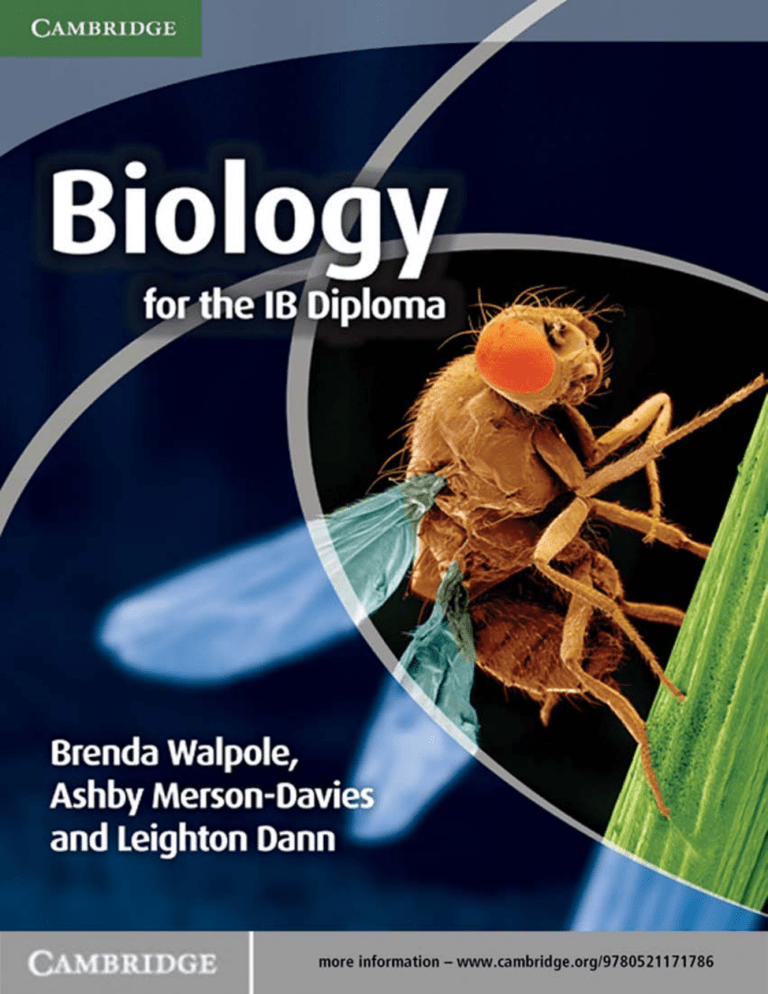 Biology for the IB Diploma