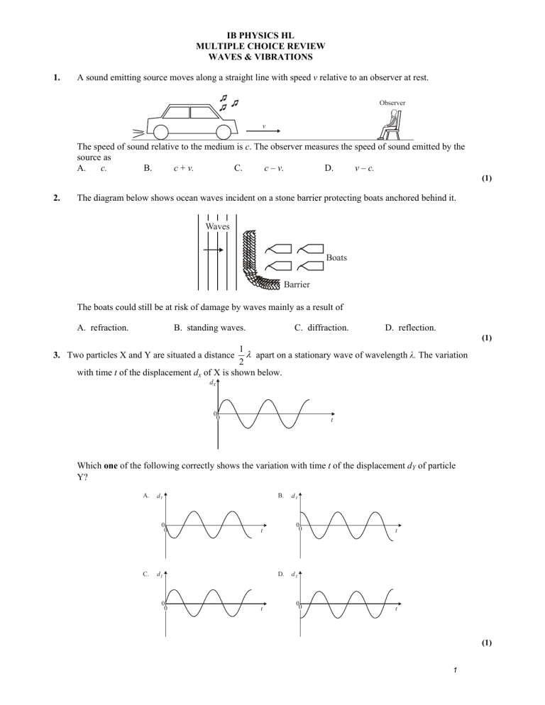 test waves & vibrations con solucion