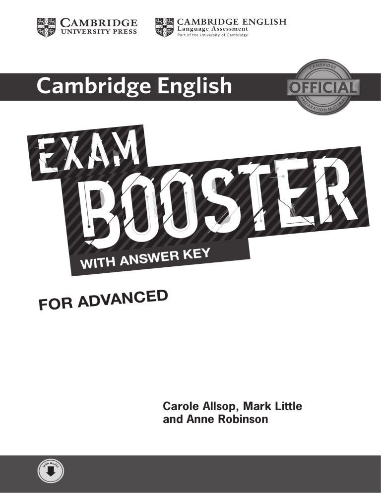 Exam Booster for Advanced