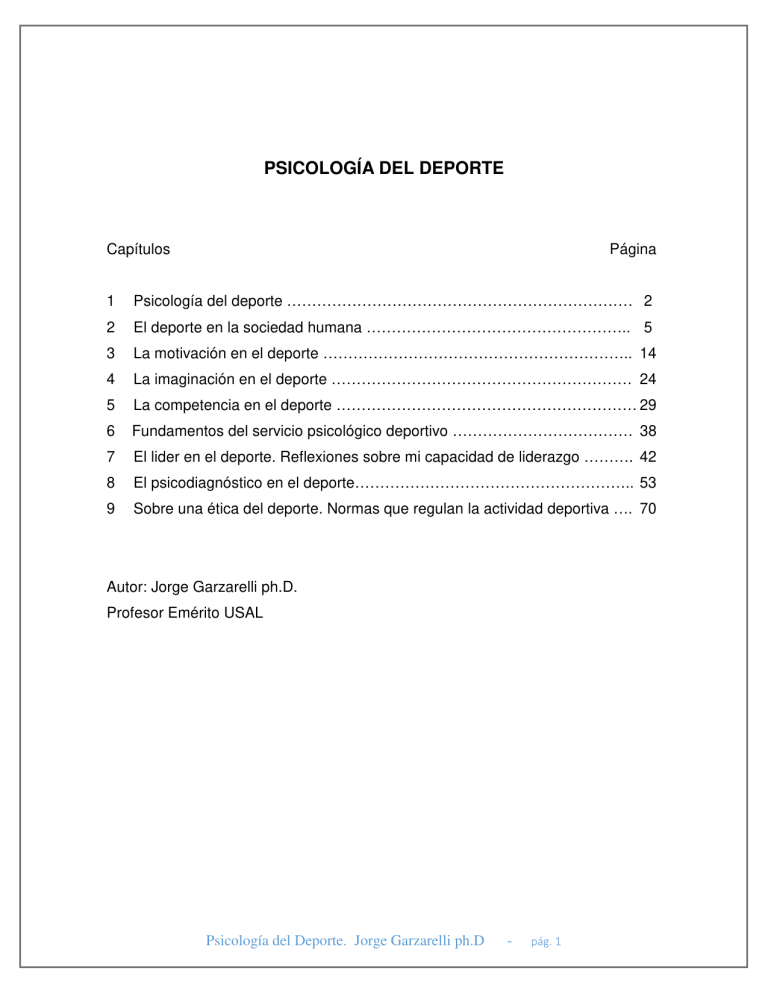 02. Psicología del Deporte autor Jorge Garzarelli