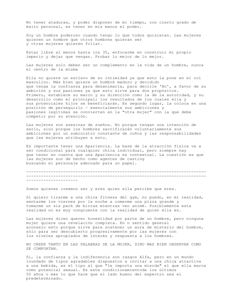 Rollo tomassi 3era parte