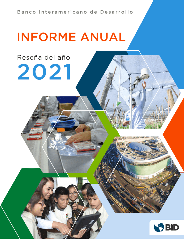 Informe anual del Banco Interamericano de Desarrollo 2021