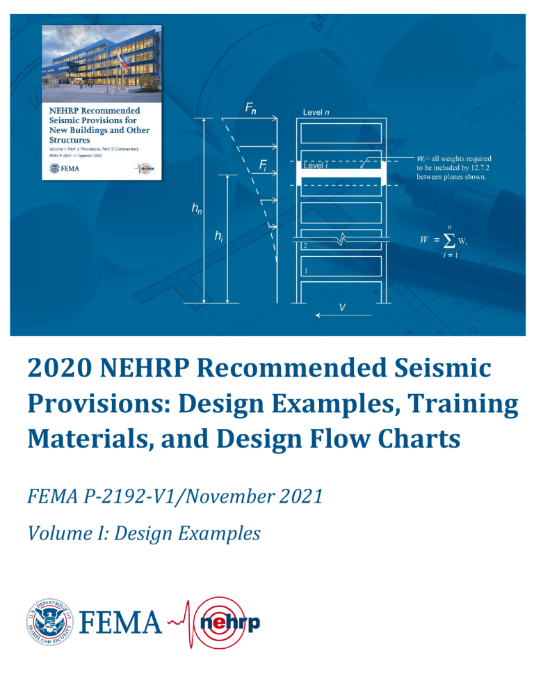 Fema Nehrp Design examples and training materials Volume01 Fema Nehrp Design examples and training materials Volume01