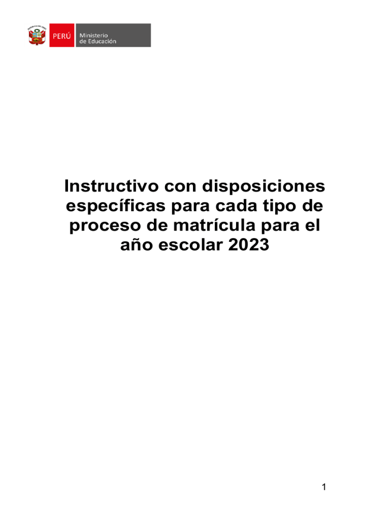 Instructivo año escolar 2023 Versión final