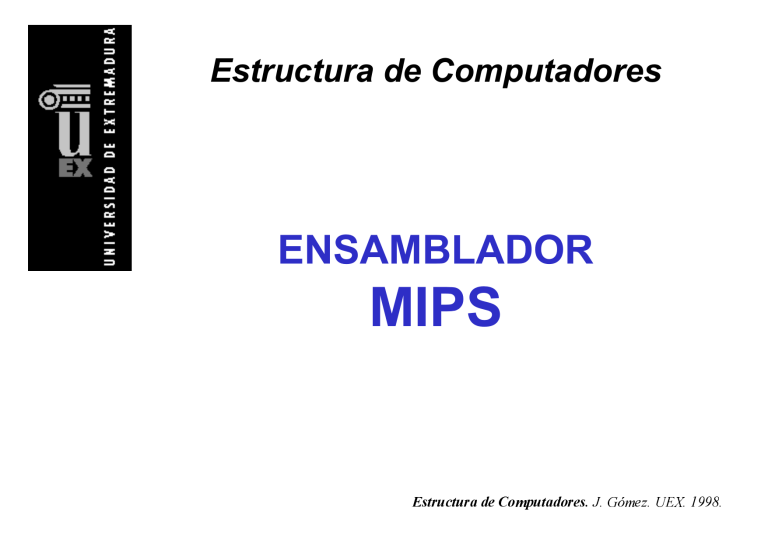 Tutorial MIPS