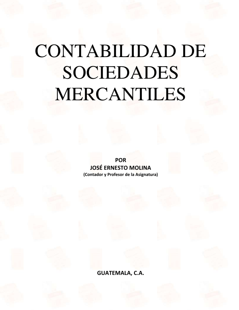 LIBRO CONTABILIDAD DE SOCIEDADES