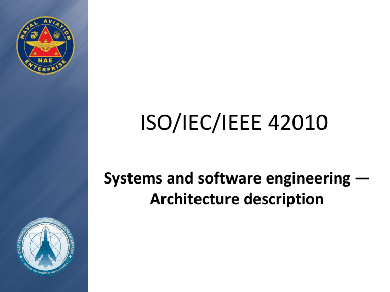 ISO IEC IEEE 42010 Systems and software (1)