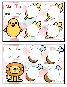 conciencia fonologica silaba final