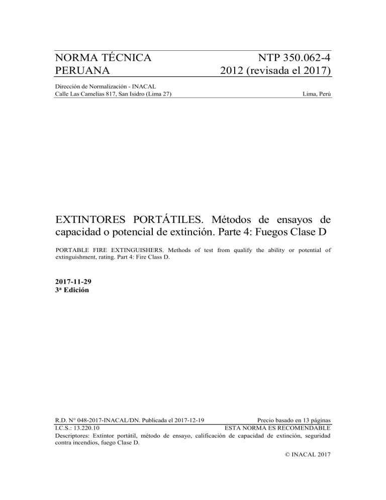 NTP-350 062-4 2012