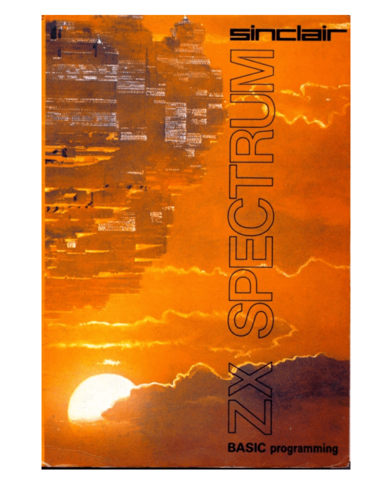 Spectrum 48k - Manual de Programación