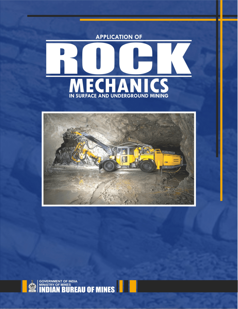 49. Application of Rock Mechanics in Surface and Undergroud Mining ...