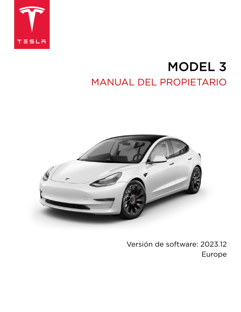 Owners Manual Tesla Model 3