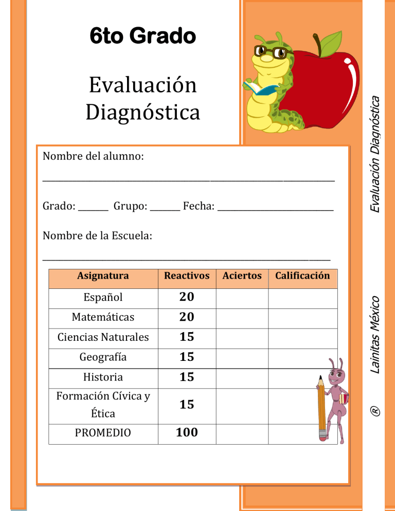 6to-Grado-Diagnóstico