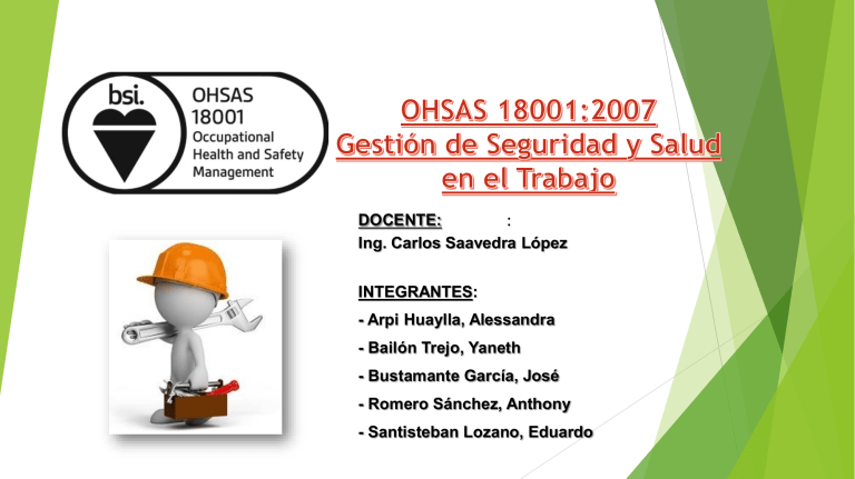 OHSAS 18001 2007 FINAL