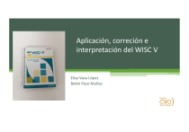 WISC-V: Aplicación, Corrección e Interpretación