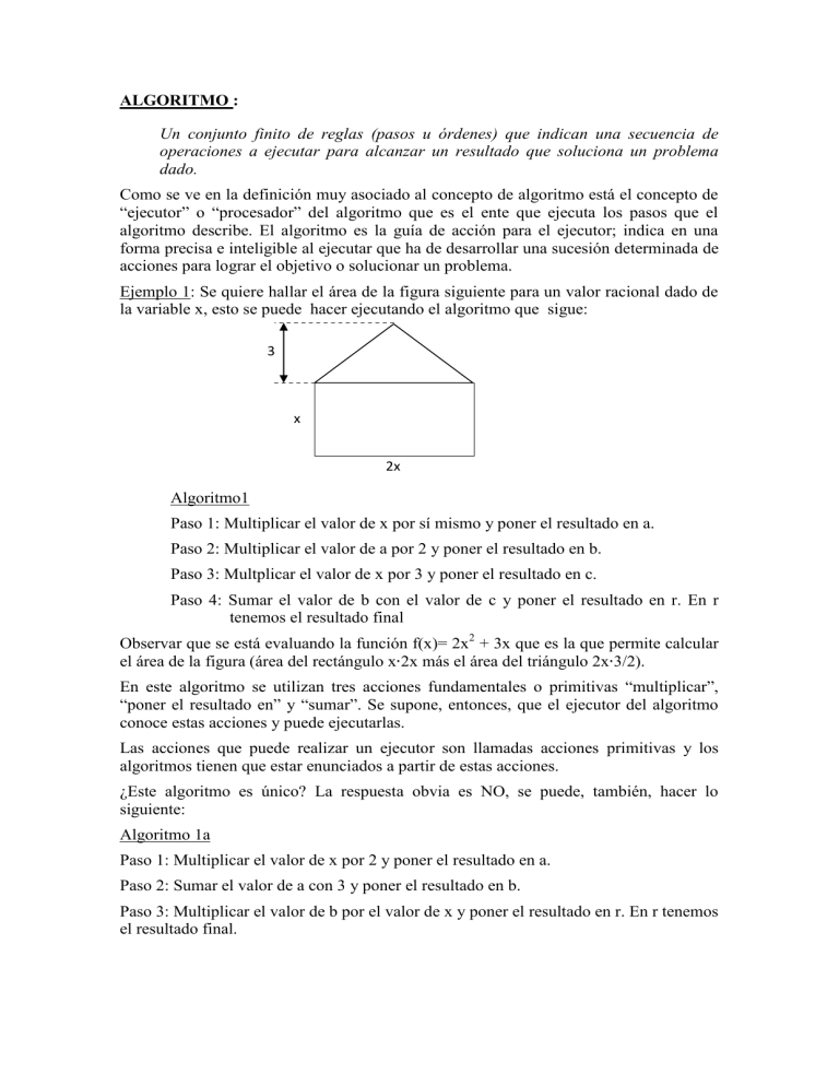 Algoritmos: Definición, Características y Representación