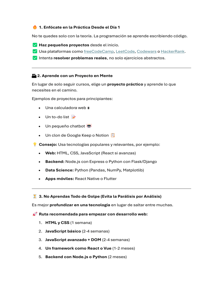 Aprende a Programar: Guía para Principiantes