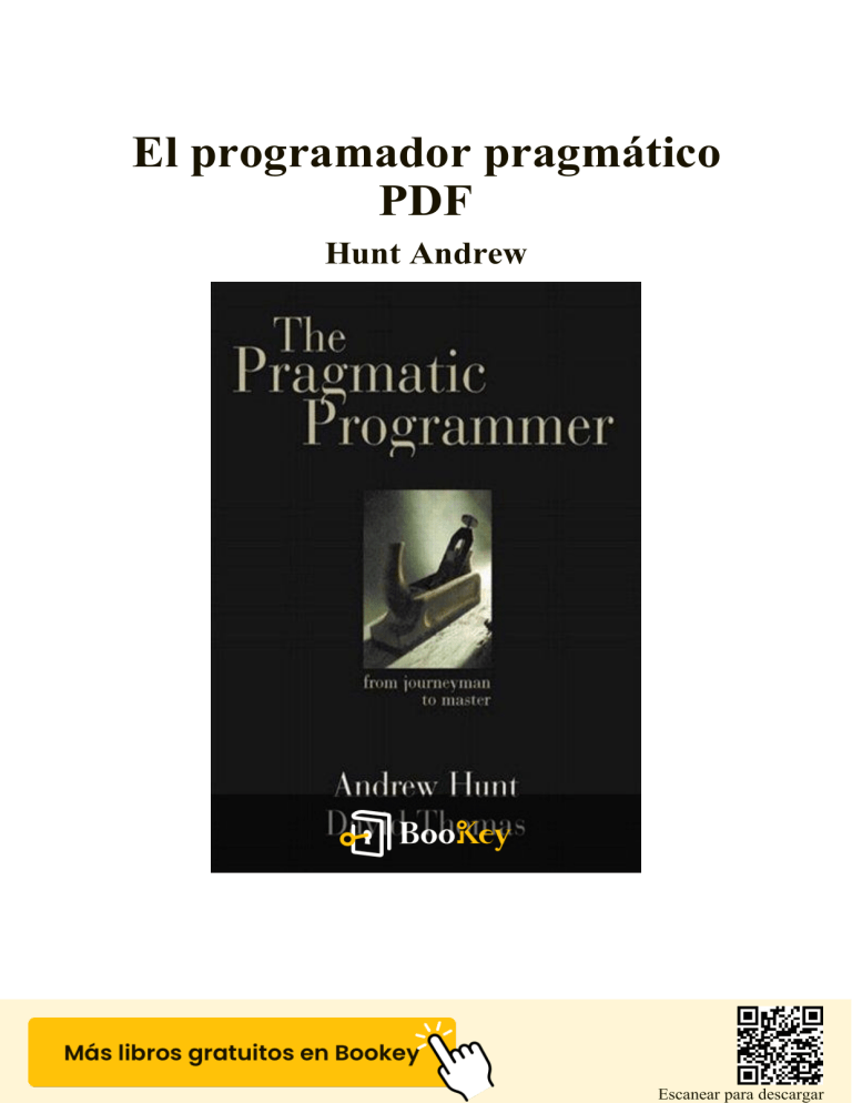El Programador Pragmático: Resumen y Principios Clave