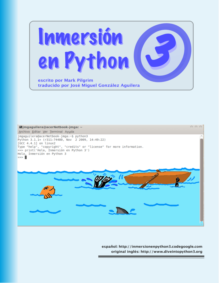 Inmersión en Python 3: Guía Completa para Aprender Python