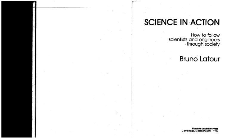 Science in Action: Scientists & Society